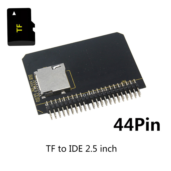 Коннектор,TF к IDE 44-контактный адаптер жесткого диска TF к HDD ...