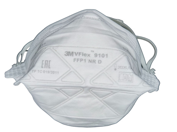 Респиратор от пыли 3M VFlex 9101 FFP1 NR D, 100 шт - купить с доставкой ...