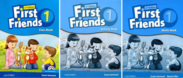 First Friends 1 Class Book with Multi ROM + Activity Book with Online ...