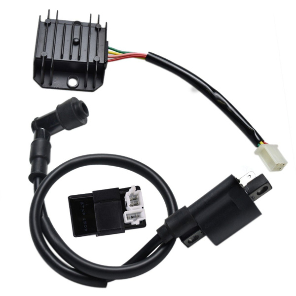 6 Pin CDI и катушка зажигания и регулятор 110 150 200 250cc ATV Quad ...
