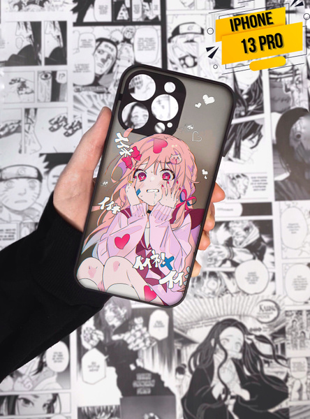 Чехол для iPhone 13 Pro дизайн "Кавай/Kawaii" (Аниме девушка, 02 ...