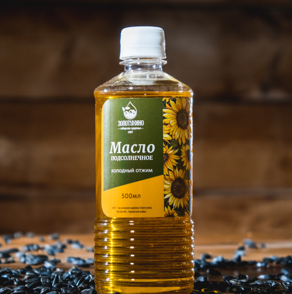 Масло подсолнечное НЕРАФИНИРОВАННОЕ холодный отжим, от ПРОИЗВОДИТЕЛЯ ТМ ...