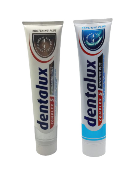 Dentalux Sensetive Plus & Whitening Plus Complex 5 - 2 тюбика купить на ...