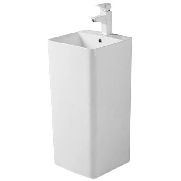 Раковина-моноблок напольная SantiLine SL-4005 купить на OZON по низкой ...