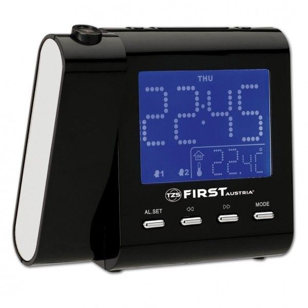 Сетевой будильник FIRST радиочасы 2421-1 купить на OZON по низкой цене ...