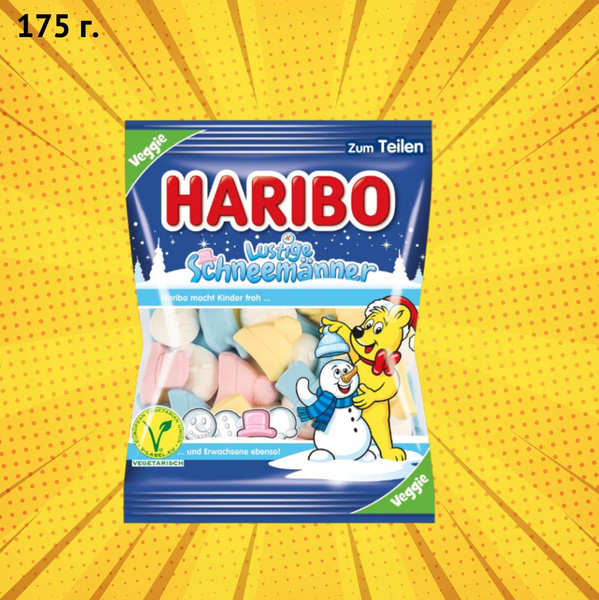 Мармелад Haribo Christmas Lustige Schneemaner / Харибо снеговик ...