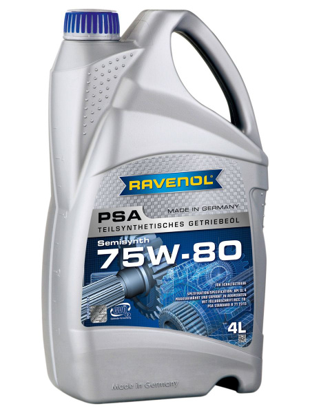 Трансмиссионное масло RAVENOL PSA 75W-80 (4л) - купить по выгодной цене ...