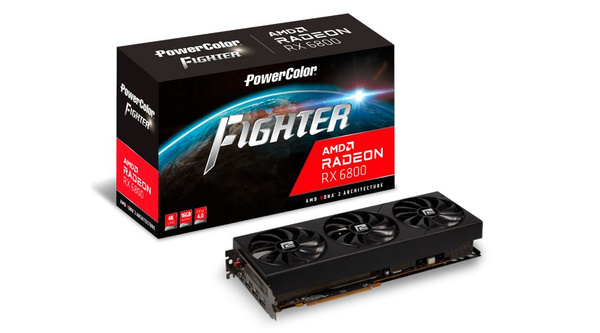 Видеокарта PowerColor Radeon RX 6800, 16 ГБ GDDR6, GDDR6 - купить по ...