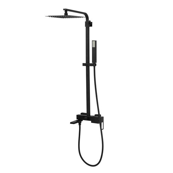 Душевая стойка BelBagno LUCELUC-VSCM-NERO - купить с доставкой по ...