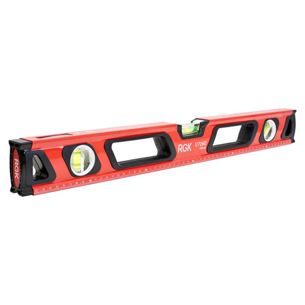 Уровень строительный брусковый RGK 60 см, глазков: 3 - купить по низкой цене в интернет-магазине ...