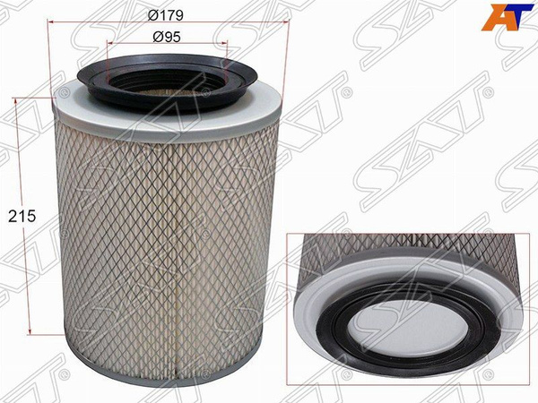 Фильтр воздушный SAT ST-ME017242 - купить по выгодным ценам в интернет ...