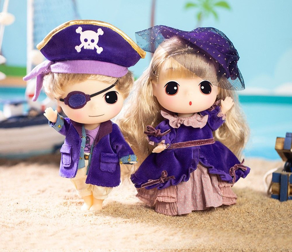 Пират и Принцесса - Две Коллекционные Куклы DDUNG из серии Романтическое Путешествие / Дун, Данг ...