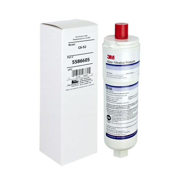 Водяной фильтр для холодильника Bosch 3M 5586605 Side-by-side, CS-52 ...