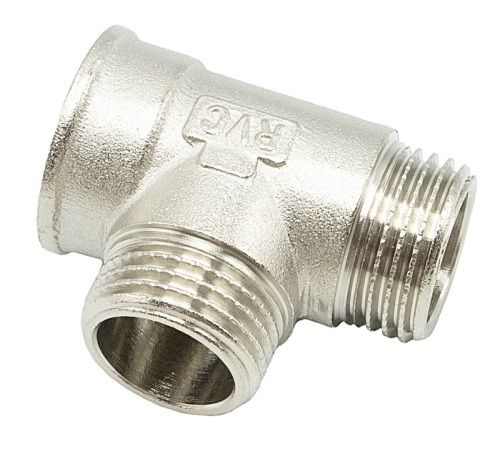 Тройник 1/2"ш х 1/2"ш х 1/2"г RVC, 00862 - купить по выгодной цене в ...