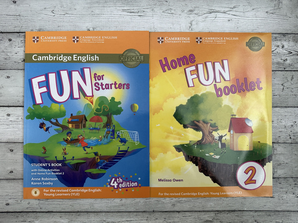 Комплект Fun for Starters Student's Book+ Home Fun Booklet +CD - купить ...