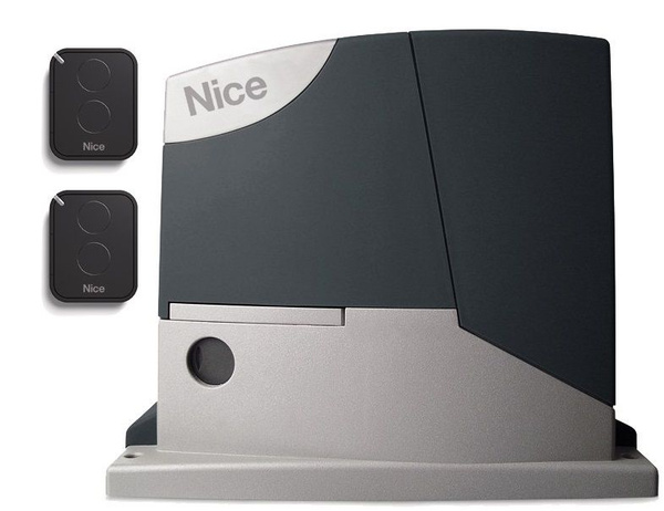 Автоматика для откатных ворот Nice RD400KCE (Привод, 2 пульта) - купить с доставкой по выгодным ...