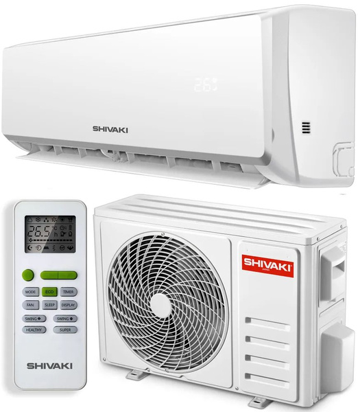 Сплит-система Shivaki Prestige SSH-P079BE/SRH-P079BE, белый - купить по ...