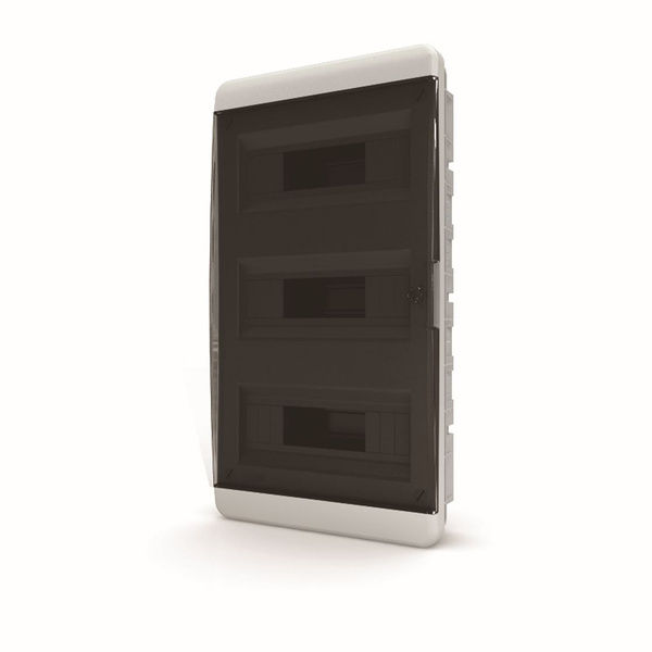 Щит встраиваемый Tekfor , 36 мод., IP41, прозрачная черная дверца (типа ЩРВ-П-36) TEKFOR BVK 40 ...