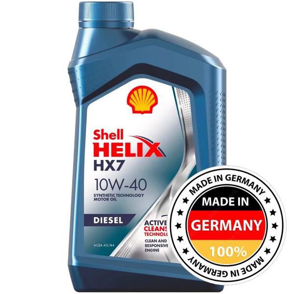 Масло моторное Shell 10W-40 Полусинтетическое - купить в интернет ...
