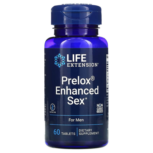 Life Extension Prelox Enhanced Sex для мужчин 60 таблеток купить с