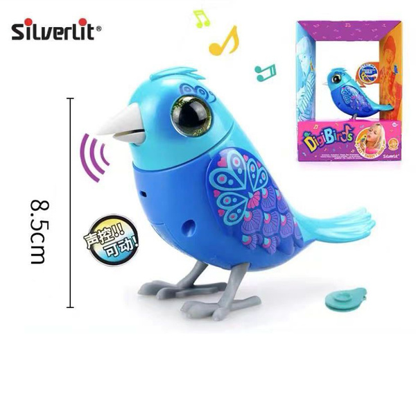 Интерактивные игрушки DigiBird, поющие и двигающиеся симулированные ...