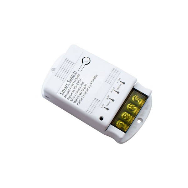 Релейный модуль Tuya Wi-Fi 30A 85 250 В Smart Switch 433 МГц RF ...
