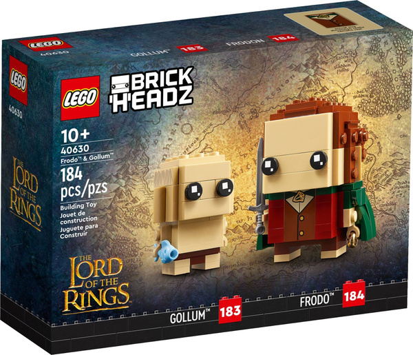 Конструктор Lego 40630 BrickHeadz Фродо и Голлум - купить с доставкой ...