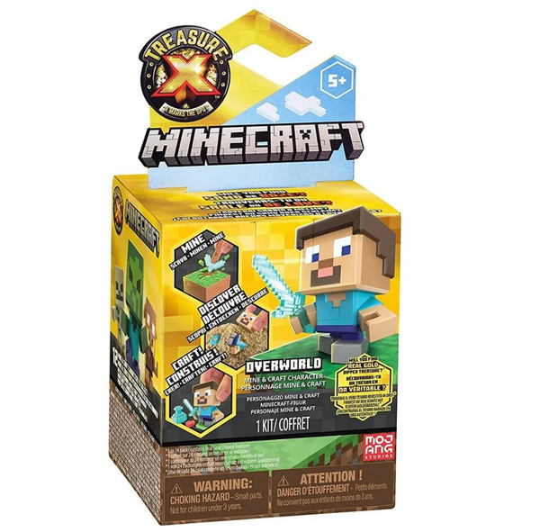 Набор Treasure X Minecraft Overworld / Верхний Мир Глухая коробка ...