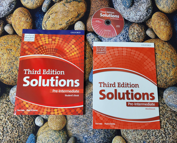 Solutions Pre Intermediate, Third Edition, Учебник - Student's Book +Workbook - Рабочая Тетрадь ...