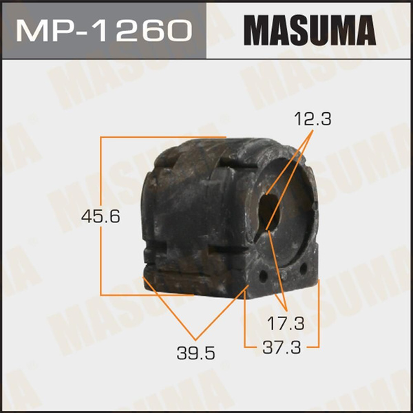 Втулка стабилизатора Masuma, MP-1260 - купить по доступным ценам в интернет-магазине OZON ...