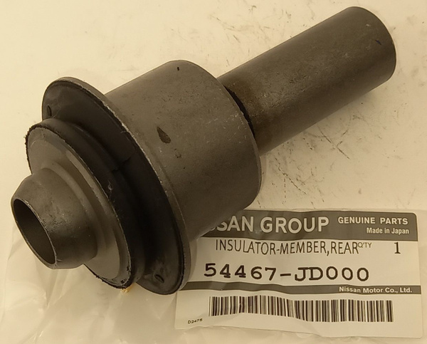 Сайлентблок подрамника задний Nissan (Ниссан) Qashqai 54467-JD000 ...