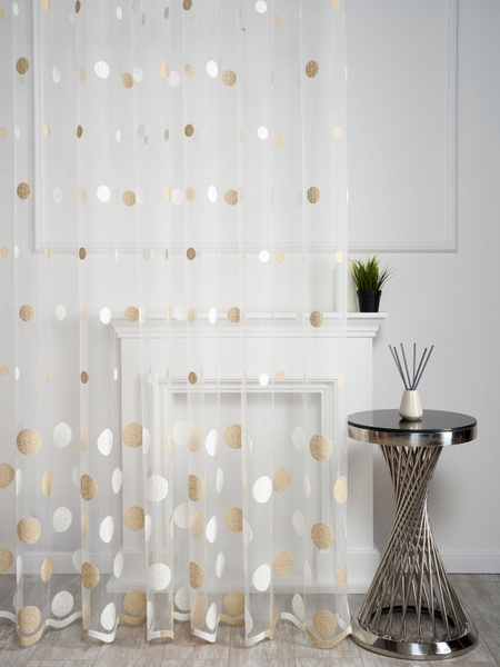 Тюль SHARDIN by Reber шарики, Полиэстер, 270х300 см - купить в интернет ...