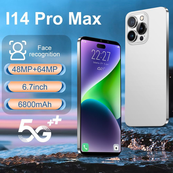 Смартфон Qualcomm i14proMax白色智能手机 - купить по выгодной цене в интернет ...
