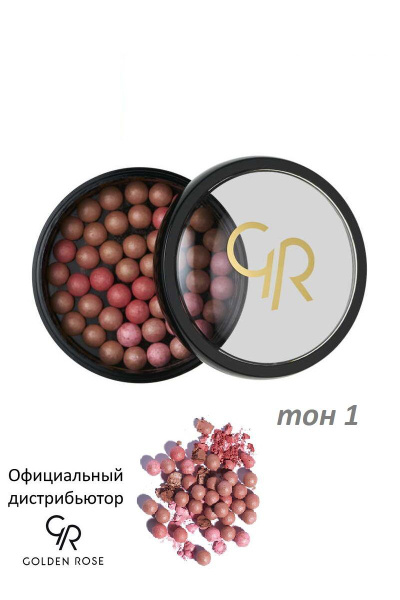 Golden Rose Шариковые румяна тон 01 BB-2/1 - купить с доставкой по ...