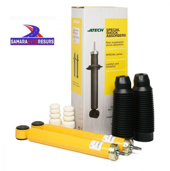 Амортизатор задней подвески "ATECH" SPECIAL-OIL 2180 Vesta, Vesta SW (2 шт), с отбойн. и пыльн ...