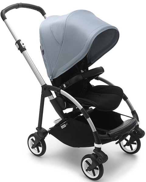 Коляска прогулочная Bugaboo Bee6 Alu/Black/Vapor Blue (серебристая рама) - купить с доставкой по ...