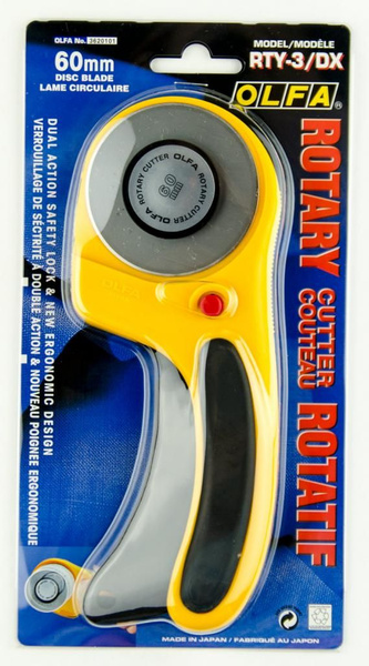 Нож круговой 60 мм с пистолетной рукояткой OLFA OL-RTY-3/DX - купить с доставкой по выгодным ...