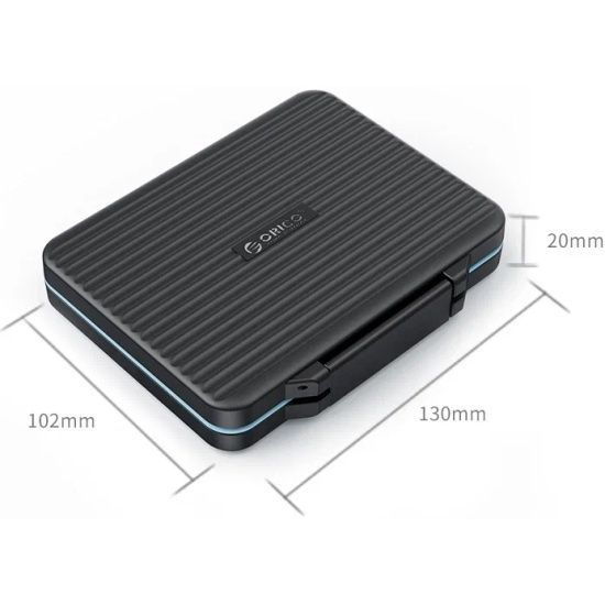 Жесткий защитный внешний корпус / кейс для HDD 2.5" Орико PHCD-1-BK-BP ...