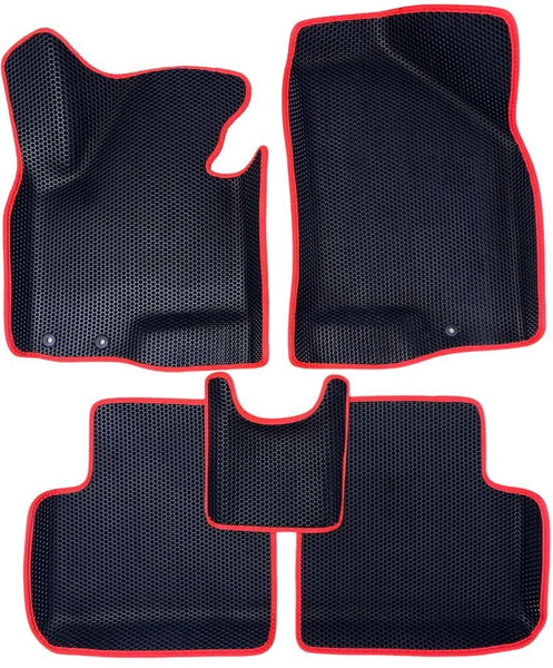 Коврики в салон автомобиля Gallex Kia Sportage 3 2010-2016, цвет черный ...