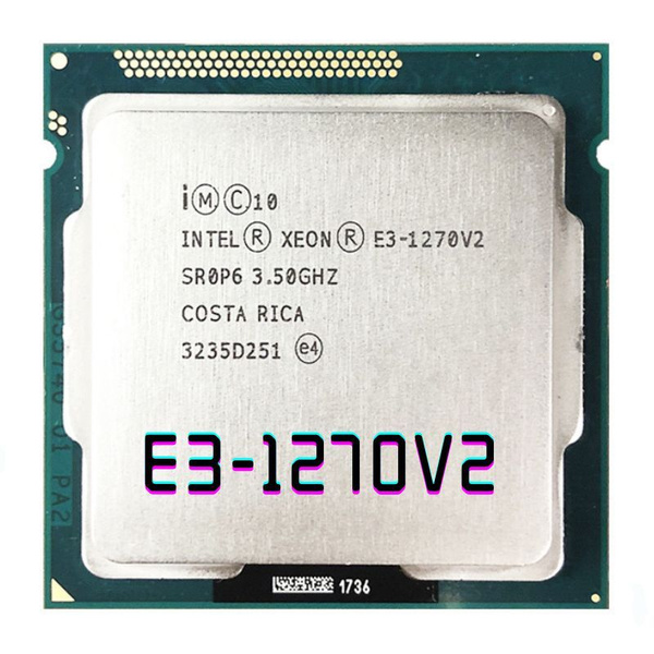 Серверный процессор Intel E3-1270v2 Xeon, OEM (без кулера), 4 яд., 3.5 ...
