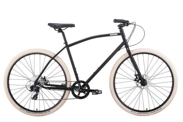 Городской велосипед Bear Bike PERM 500 чёрный матовый 2022 1BKB1C188004 ...