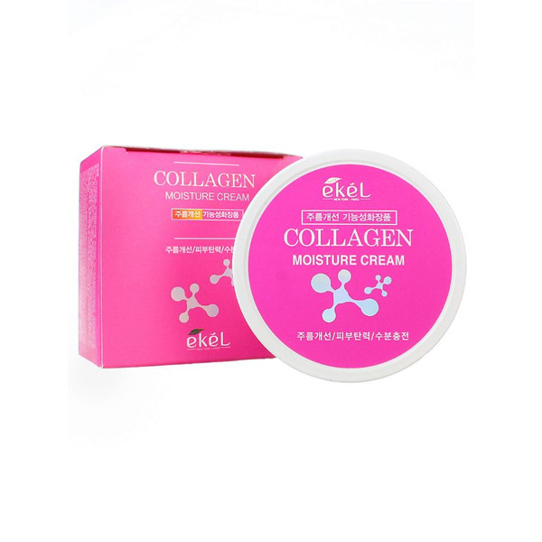 EKEL Увлажняющий крем с коллагеном COLLAGEN MOISTURE CREAM, 100 мл ...