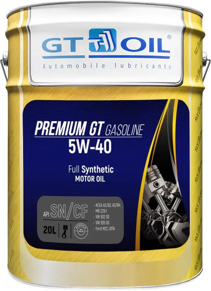 Масло моторное GT OIL 5W-40 Синтетическое - купить в интернет-магазине ...