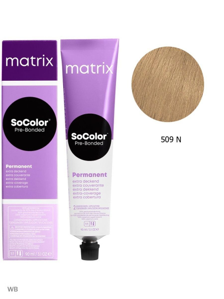 Matrix Краска для седых волос Матрикс SoColor Extra.Coverage 509N ...