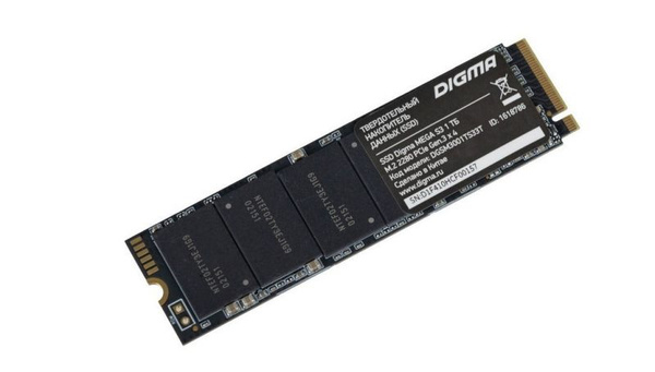 Характеристики Digma 1 ТБ Внутренний SSD-диск x MEGA S3 (мега с3 ...