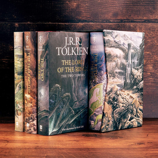 The Hobbit & The Lord of the Rings Boxed Set: Illustrated edition / Хоббит и Властелин Колец ...