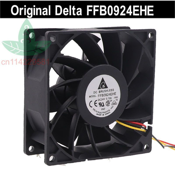 Delta FFB0924EHE 90 мм 92 мм DC 24 В 0,75 А Вентилятор охлаждения ...