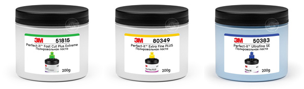 Полироль автомобильный 3M ворксиз 51815 комплект - купить по низким ...