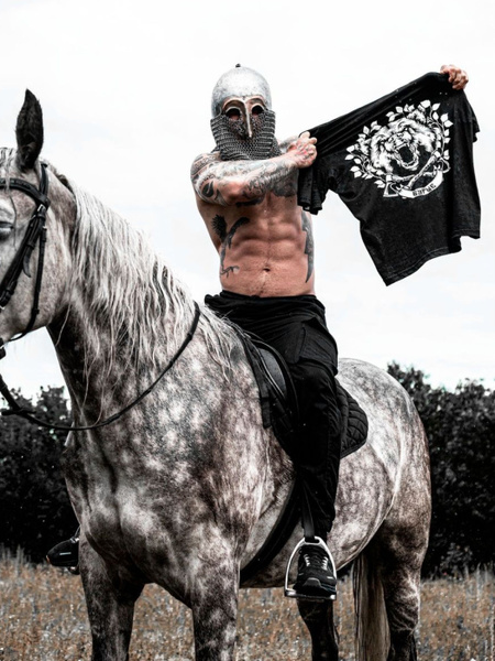 Футболка RUSHOOLS, размер 46, цвет черный, 100% хлопок - купить по выгодной цене в интернет ...