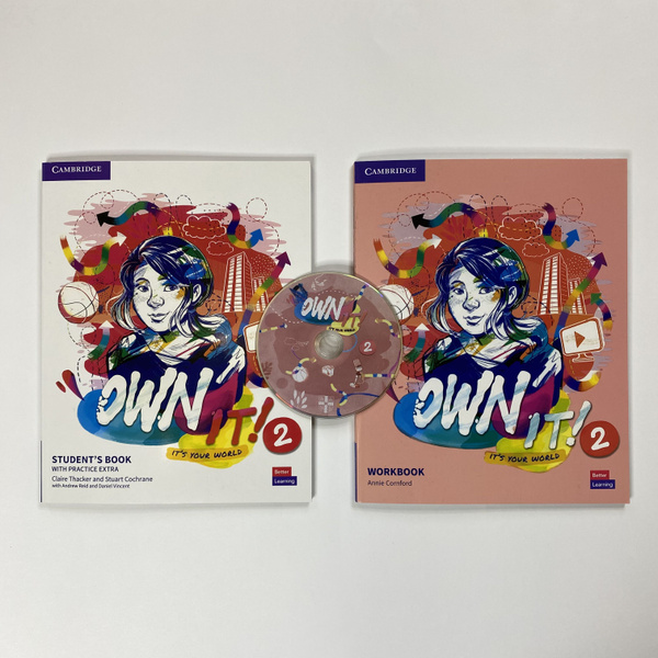 Own it 2, Student's Book, Workbook + CD ( учебник, раб.тетрадь и диск ) - купить с доставкой по ...